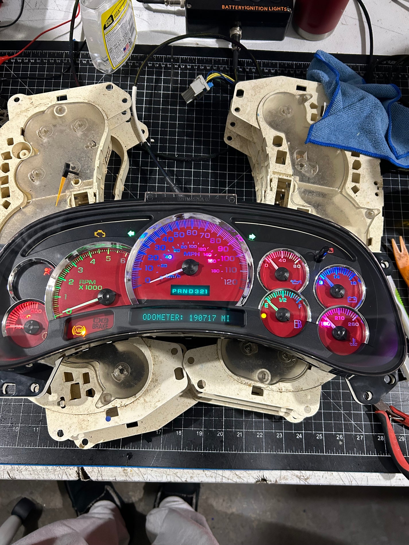 2003-2007 Gmc Chevrolet OEM Rebuilt Refurbished Instrument Gauge ...