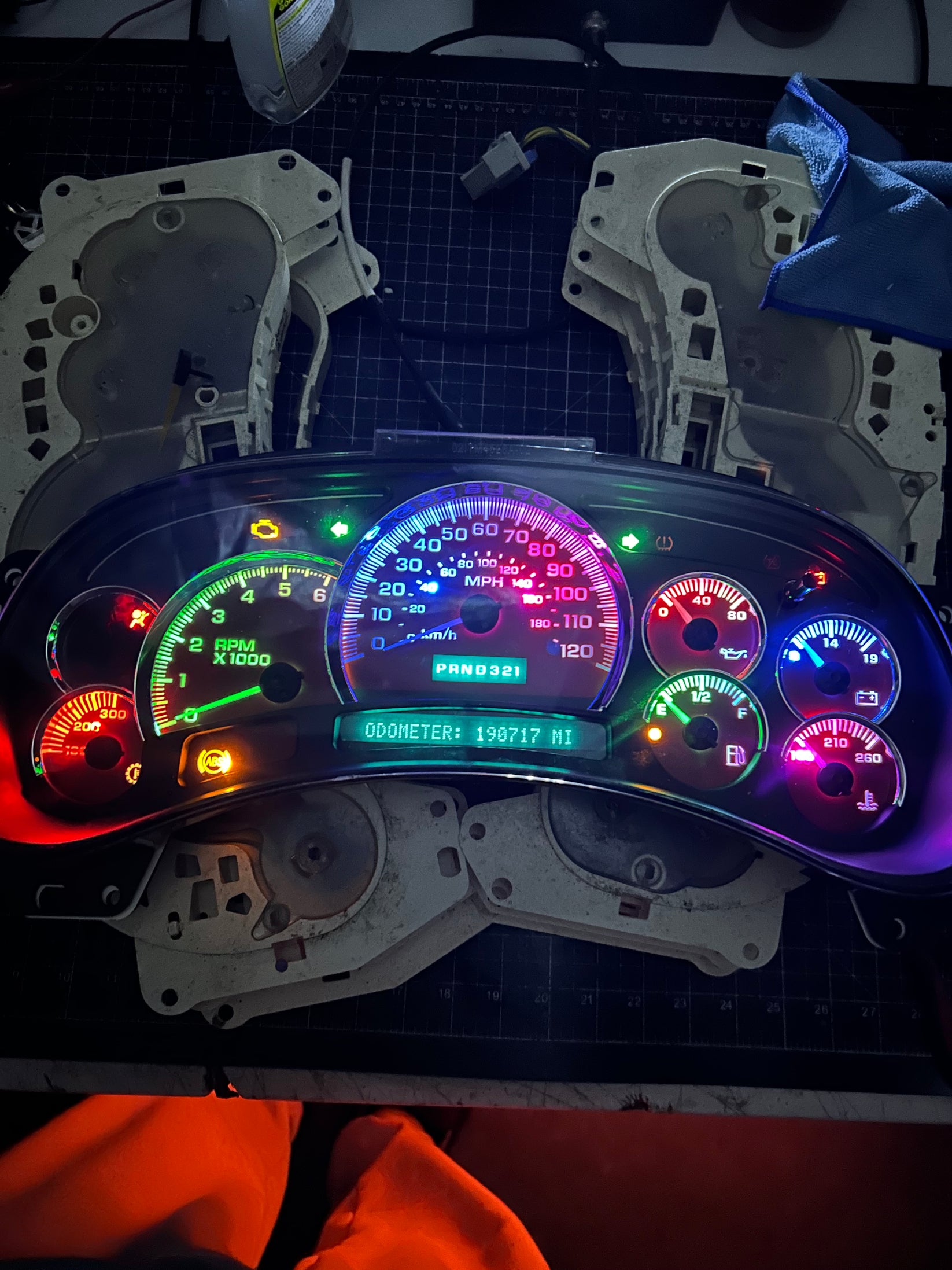 2003-2007 Gmc Chevrolet OEM Rebuilt Refurbished Instrument Gauge ...