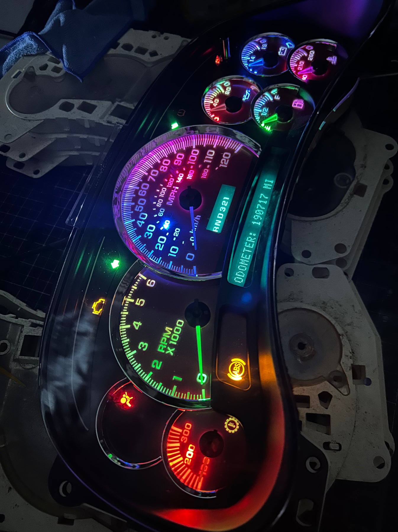 2003-2007 Gmc Chevrolet OEM Rebuilt Refurbished Instrument Gauge ...