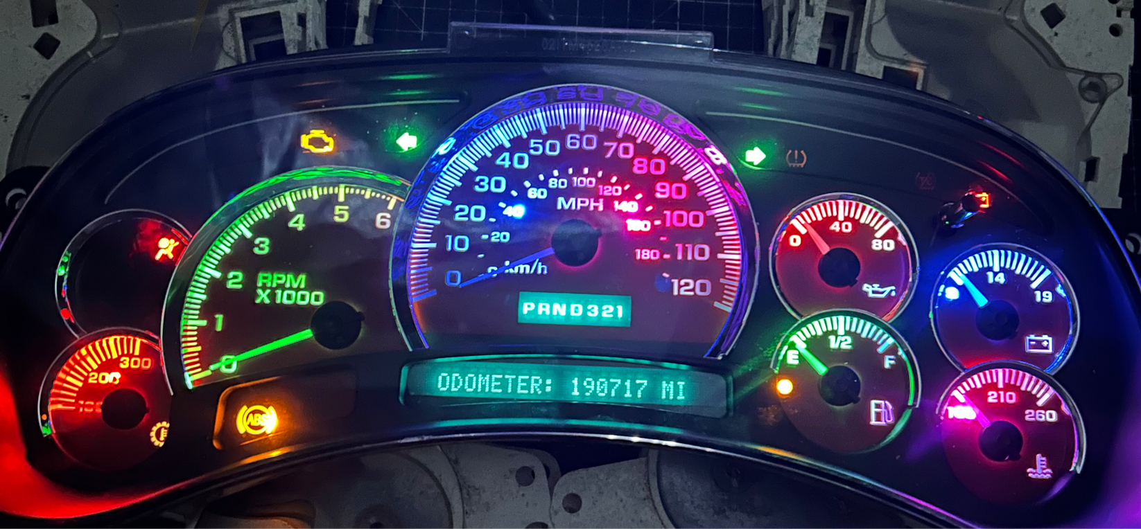 2003-2007 Gmc Chevrolet OEM Rebuilt Refurbished Instrument Gauge ...