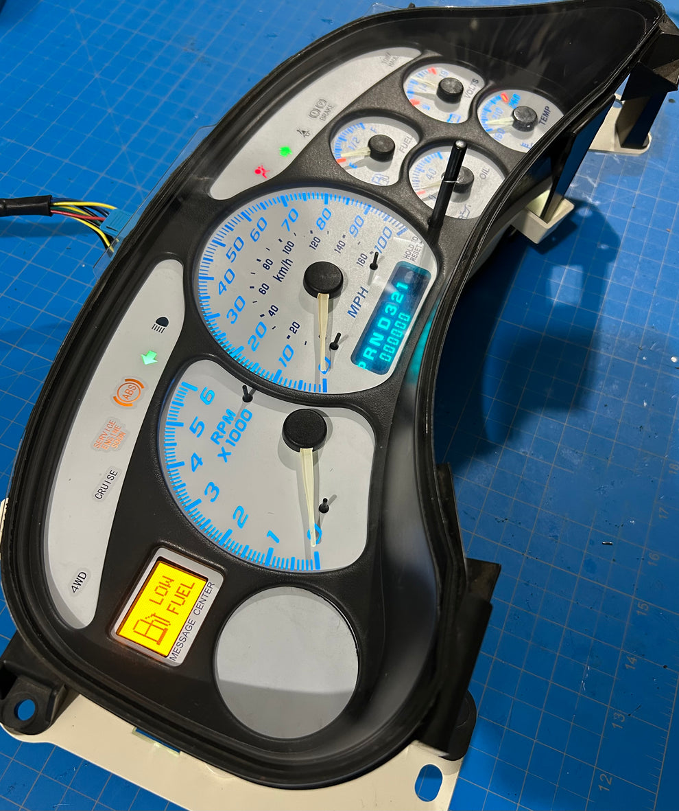 1999-2002 Gmc Chevrolet OEM Rebuilt Refurbished Instrument Gauge ...